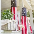 Jeexi 59 Inch American Flag Windsock, Set of 2 - Stars & Stripes 4th of ...