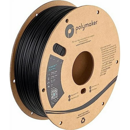 Polymaker PLA PRO Filament 1.75mm Black, Powerful PLA Filament 1.75mm ...