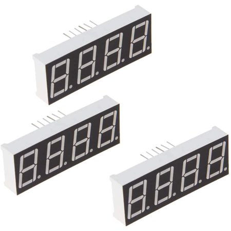 Othmro 5641AH Common Anode 2V 0.56 inch Black 12 pin LED Display ...