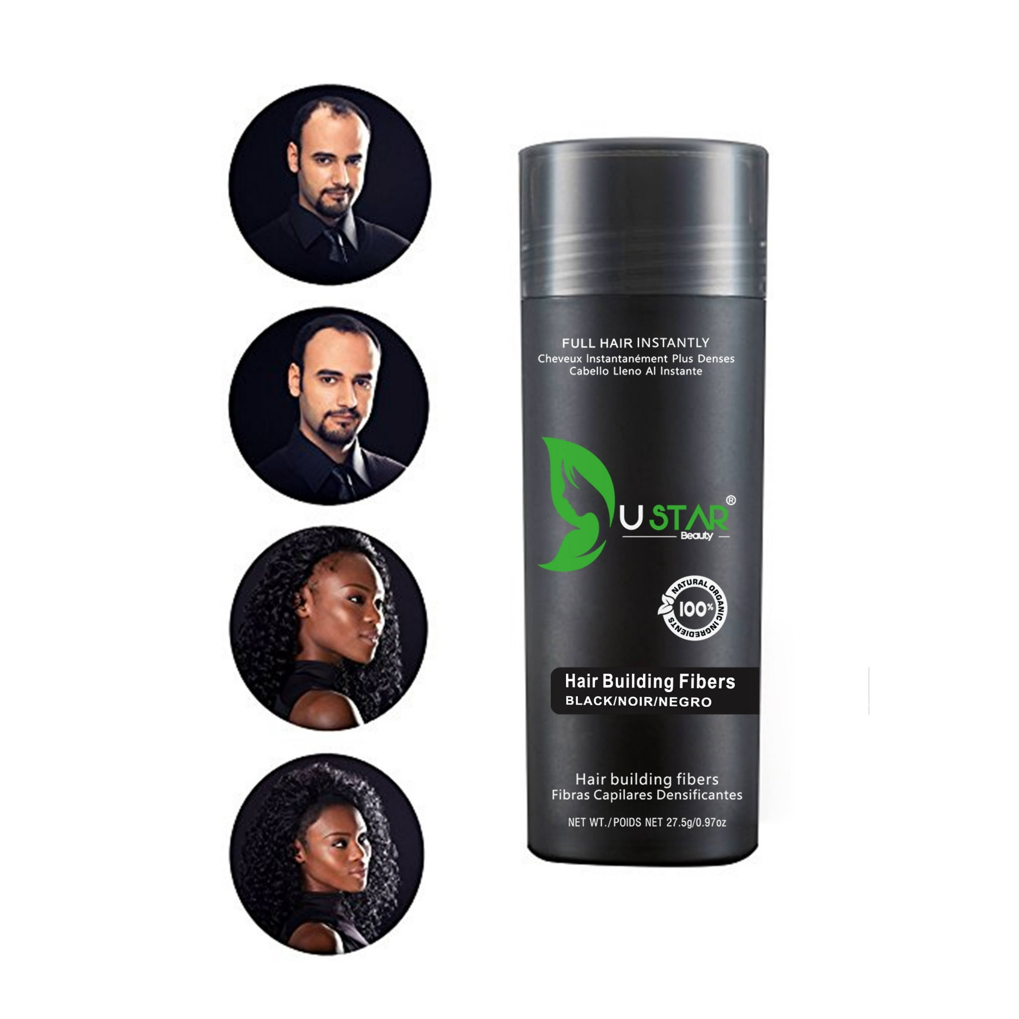 Click here for Ustar Beauty Ustar Hair Building Fibers Black .97o... prices
