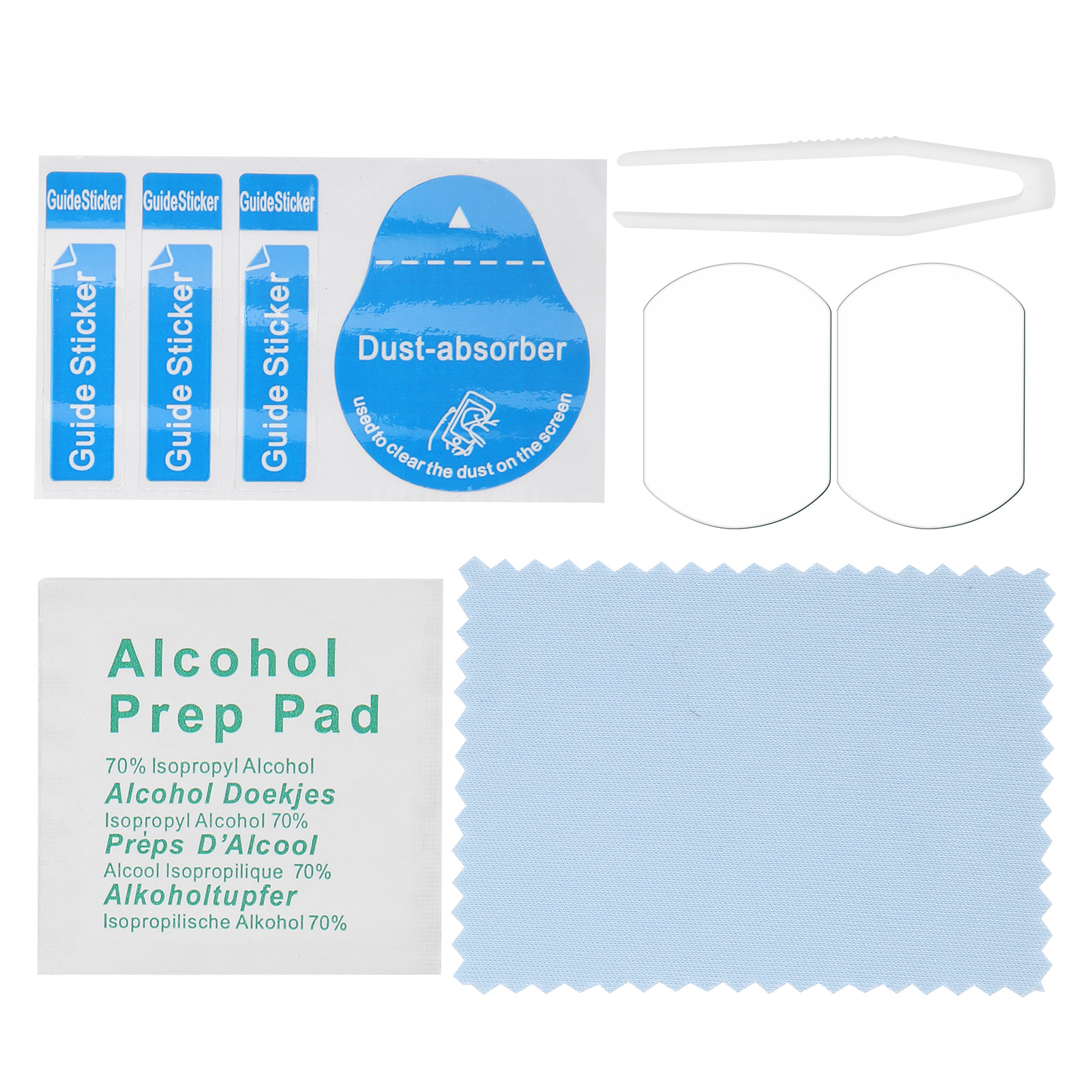 Película de vidrio templado ANGGREK para gafas de vuelo DJI FPV Combo ...