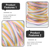 1 Roll of Crochet Thread Decorative Knitting Yarn DIY Crochet Yarn ...