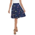 HDE Outer Space Galaxy Skirts for Women Universe Constellation Skirt ...