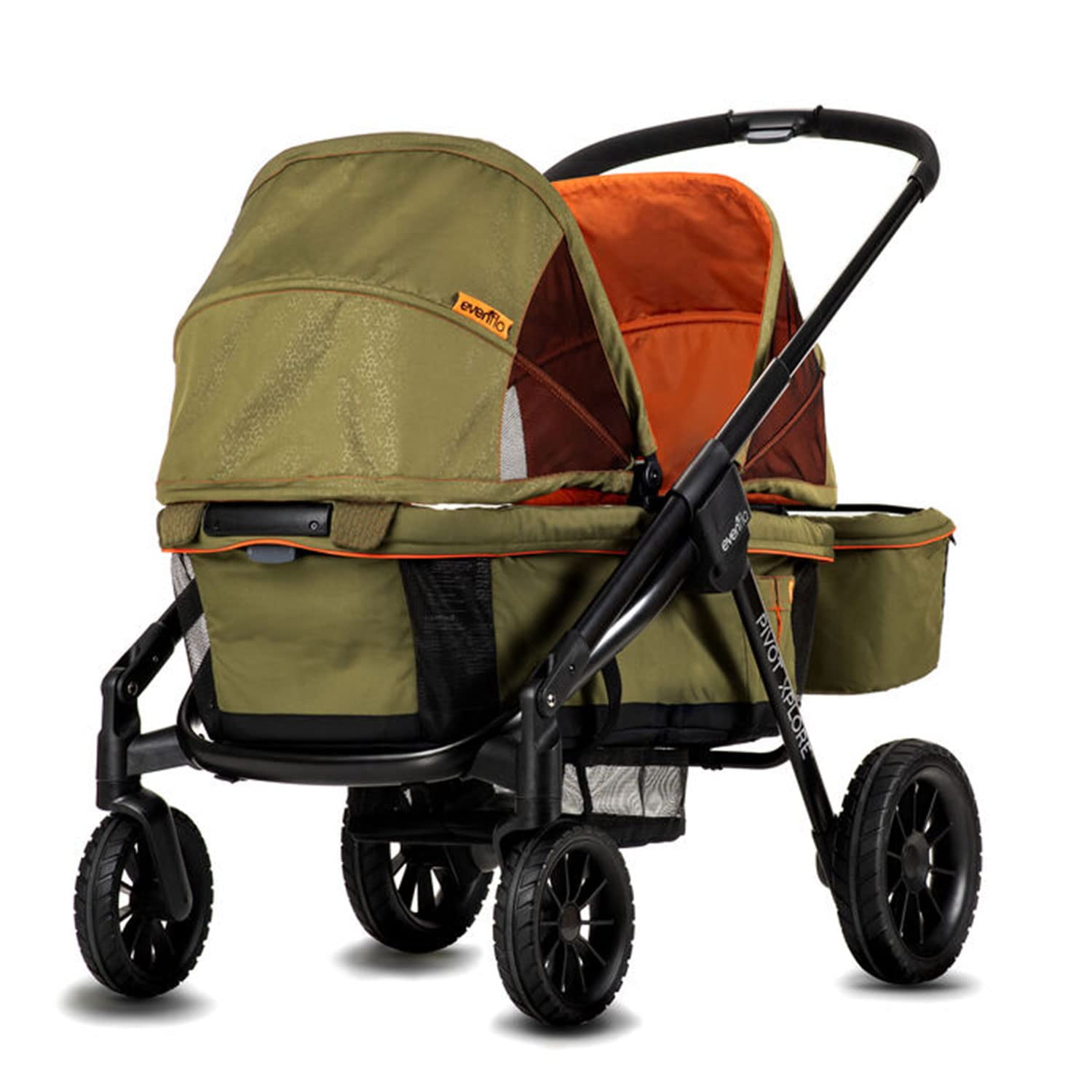 Evenflo Pivot Xplore All-Terrain Stroller Wagon (Ranger Green ...