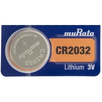 Murata CR2032 3V Lithium Coin Cell, Battery Replacement for Devices ...