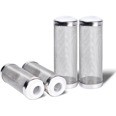 4 Pcs Aquarium Intake Strainer 16mm Fish Tank Mesh Filter Shrimp Guard ...