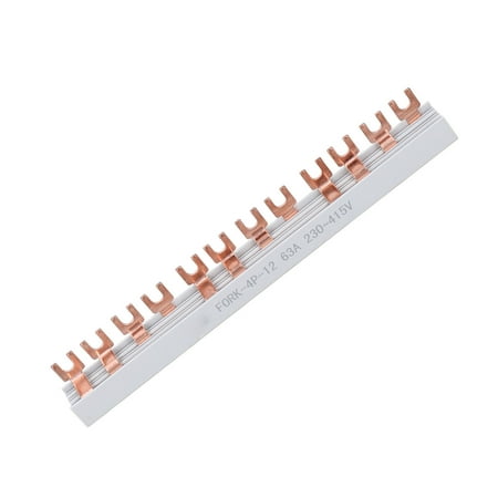 Screws Terminals Strip, Copper 230-415V Screw Terminal Block Safe ...