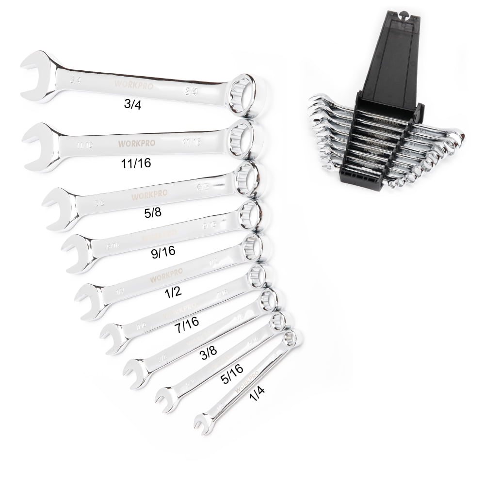 Click here for Workpro Sae Combination Wrench Set With Organizer-... prices
