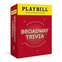 Applause Books The Broadway Musical Quiz Book, (Paperback) - Walmart.com