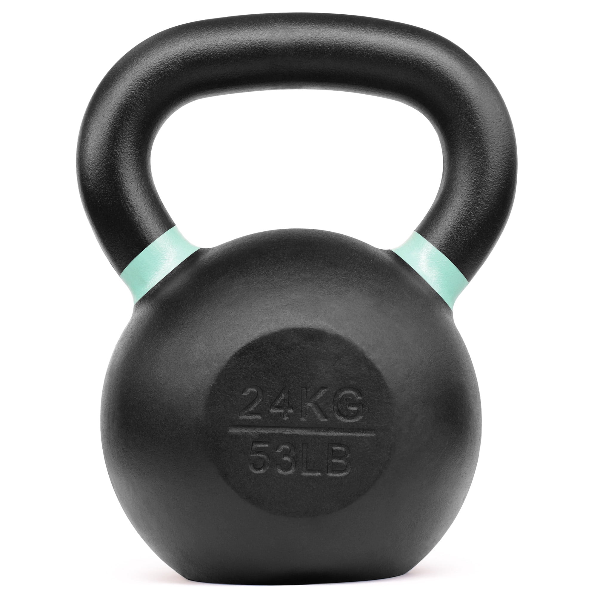 Yes4All Powder Coated Cast Iron Competition Kettlebell 24 Kg 53 Lb
