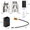 330031 Range Burner Receptacle kit Fit Stove Replaces 5303935058 814399 ...