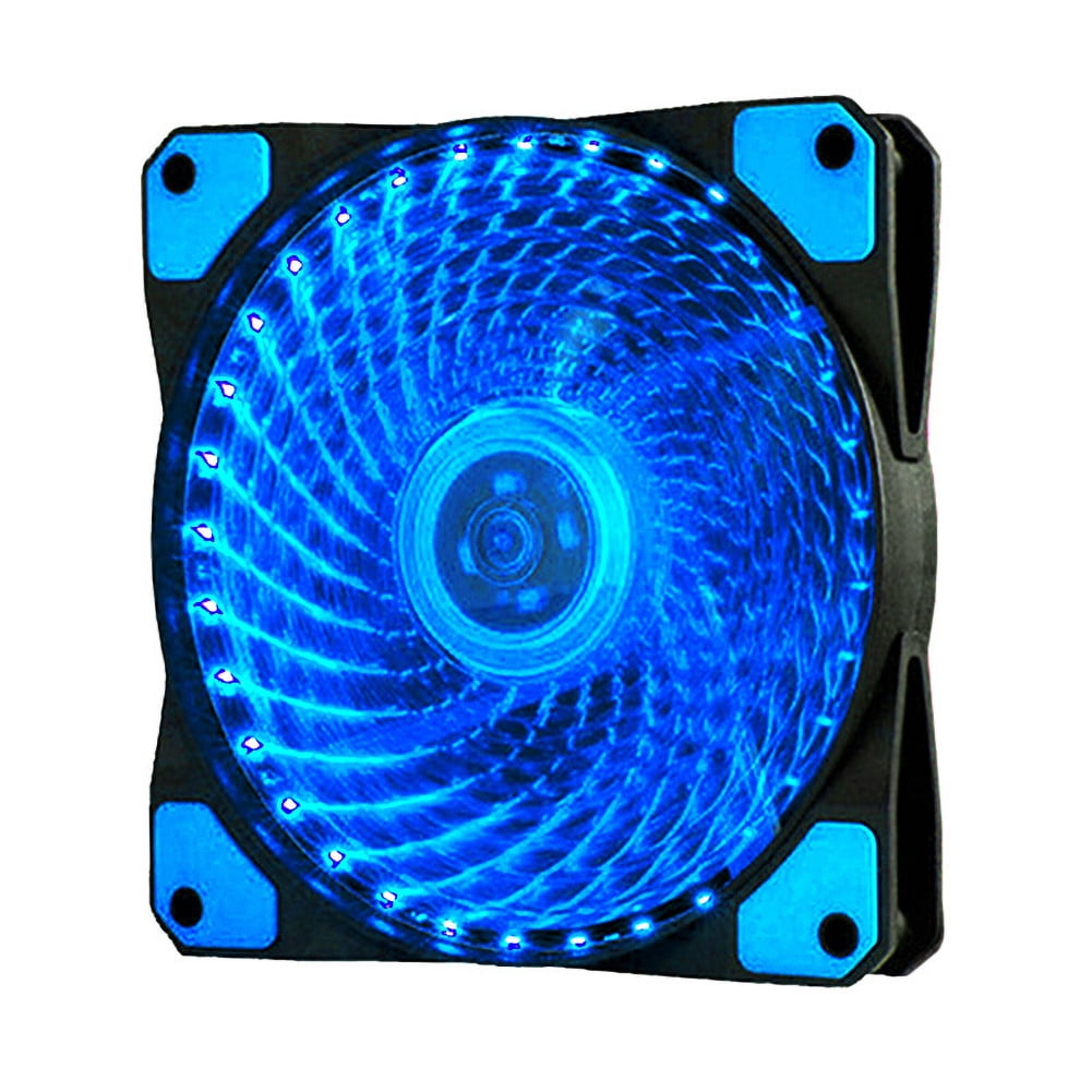Ultra Mute 12cm 33 LEDs RGB Light Cooling Fan Heatsink for Computer PC ...
