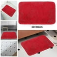 Bathroom Rugs And Mats, Thick and Plush Bath Rug, 31 x 20, Red ...