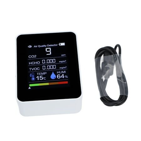 Air Quality Monitor Air Quality Monitor With Gravity Sensor 8 In 1 CO2 ...