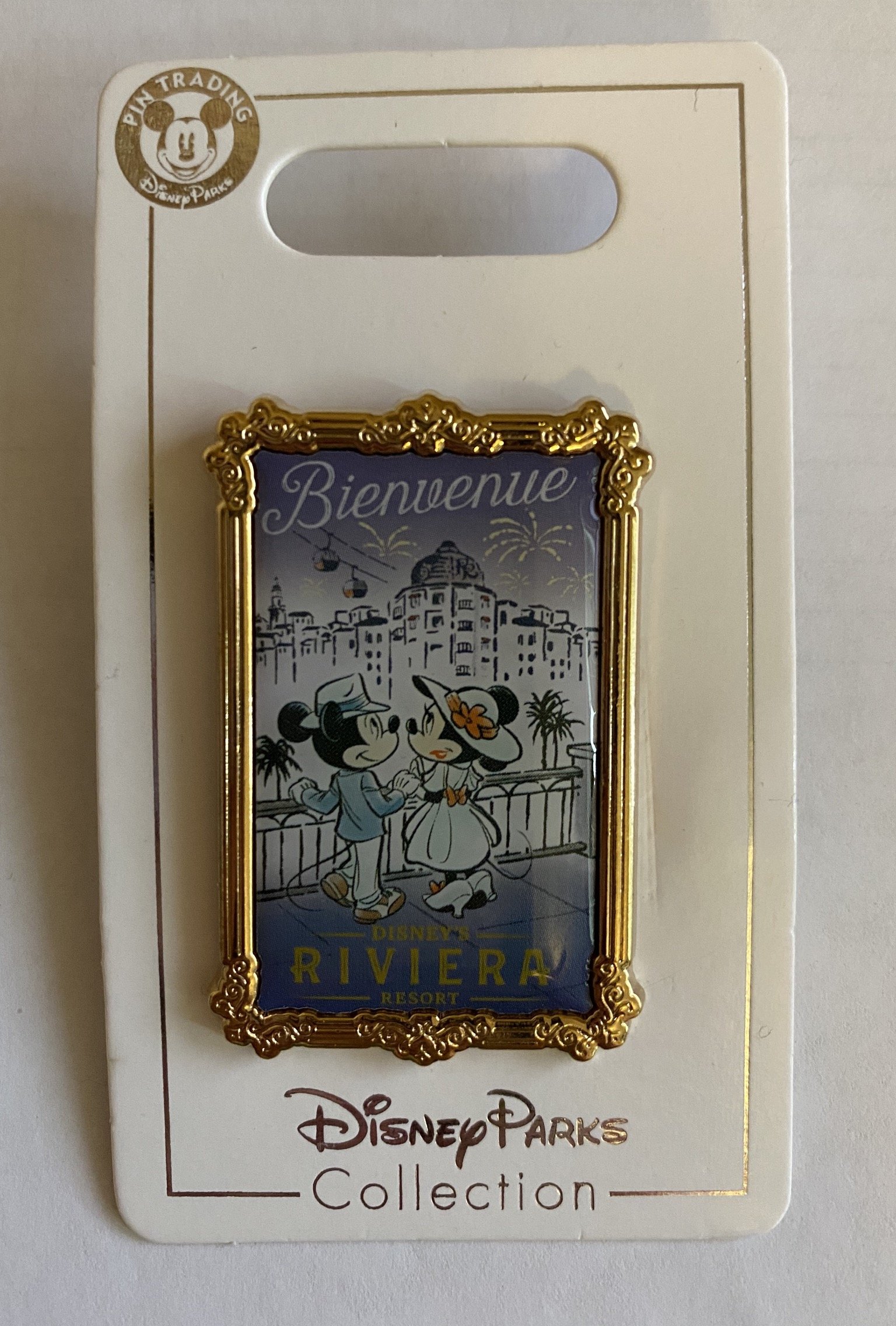 Disney Parks Riviera Resort Mickey and Minnie Bienvenue Pin New with ...
