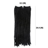 Darling Jozi Locs Crochet Hair 2X Pack, 18 inch, #1, Adult, Female ...
