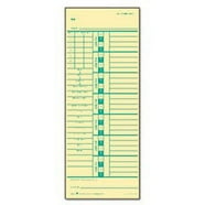 Yescom 1000 Count Weekly Time Clock Cards Timecard for Employee ...