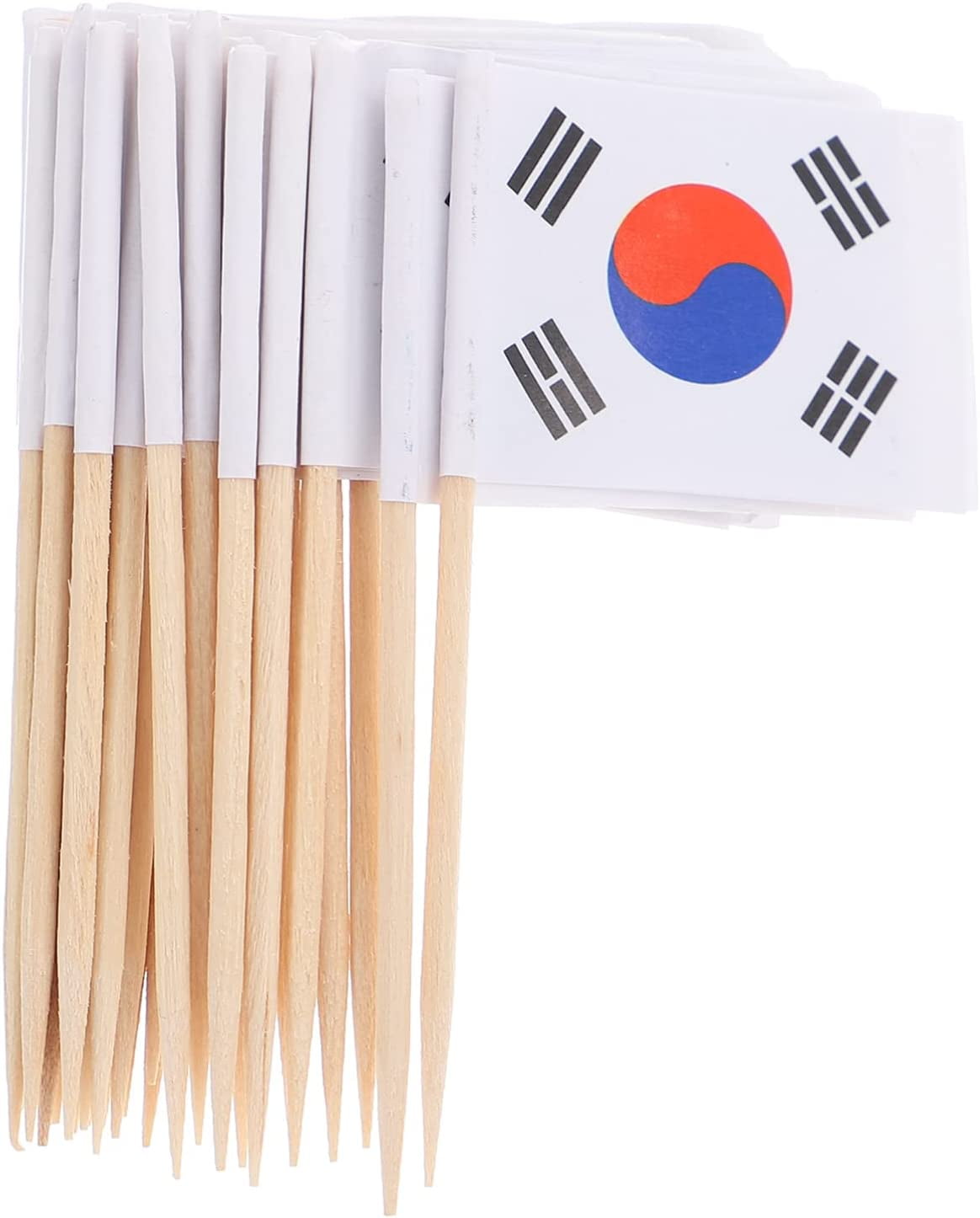 China Flag 200 Pcs Small National Flag Toothpick Cupcake Toppers ...