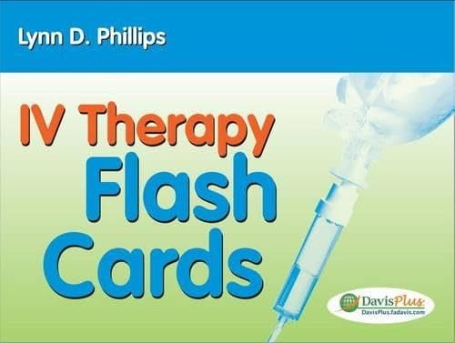 Pre-Owned IV Therapy Flash Cards - Walmart.com