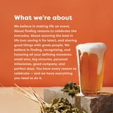 TOSSWARE Reserve 8oz Stemless Martini Glasses, Set of 4, Durable Tritan ...