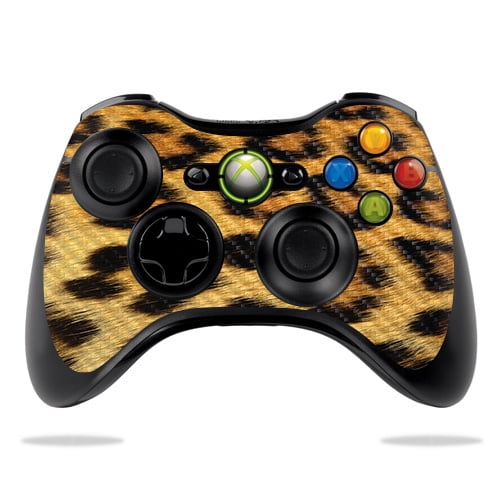 Carbon Fiber Skin Compatible With Microsoft Xbox 360 Controller Cheetah ...