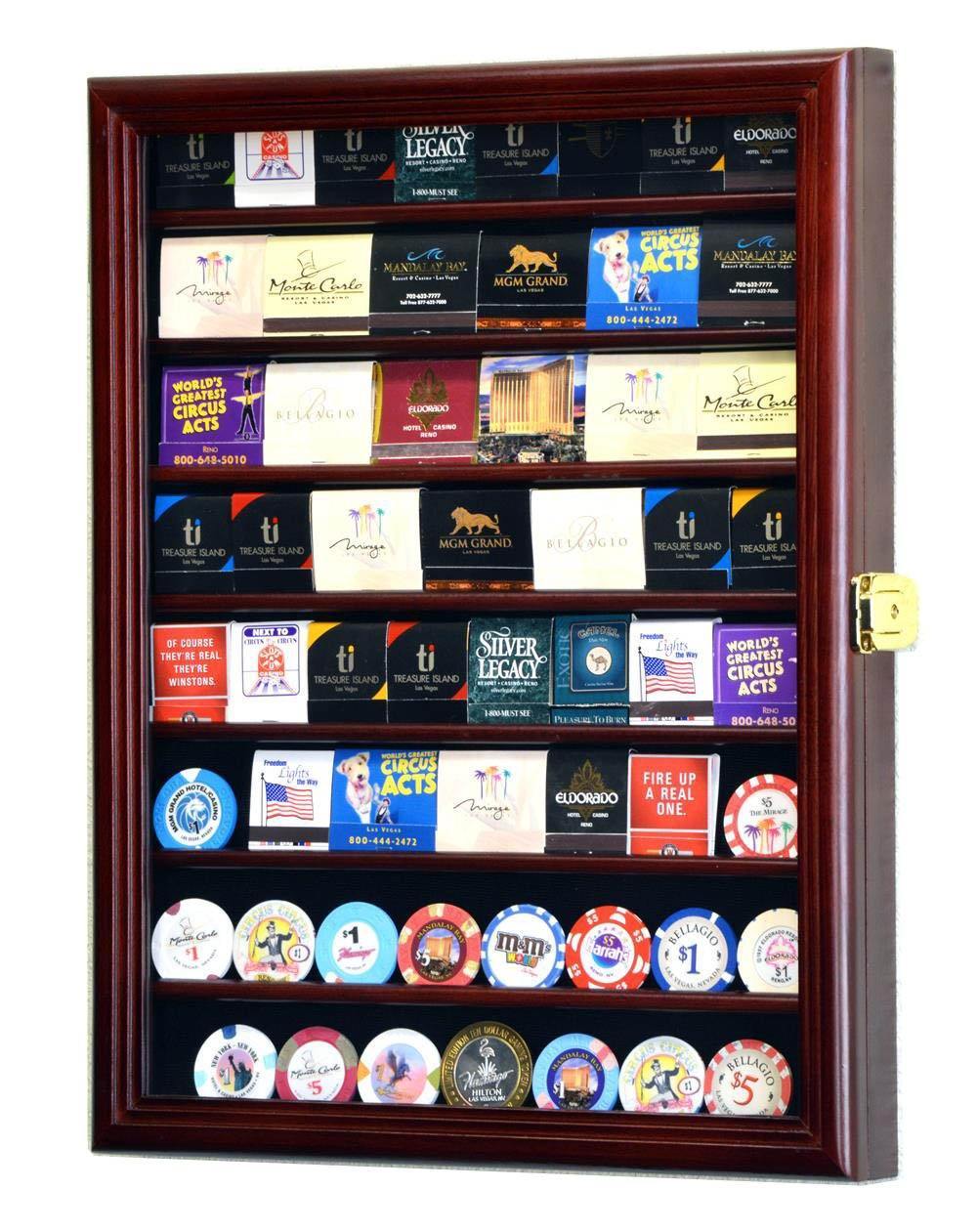 64 Matches Matchbook Display Case Cabinet - Walmart.com