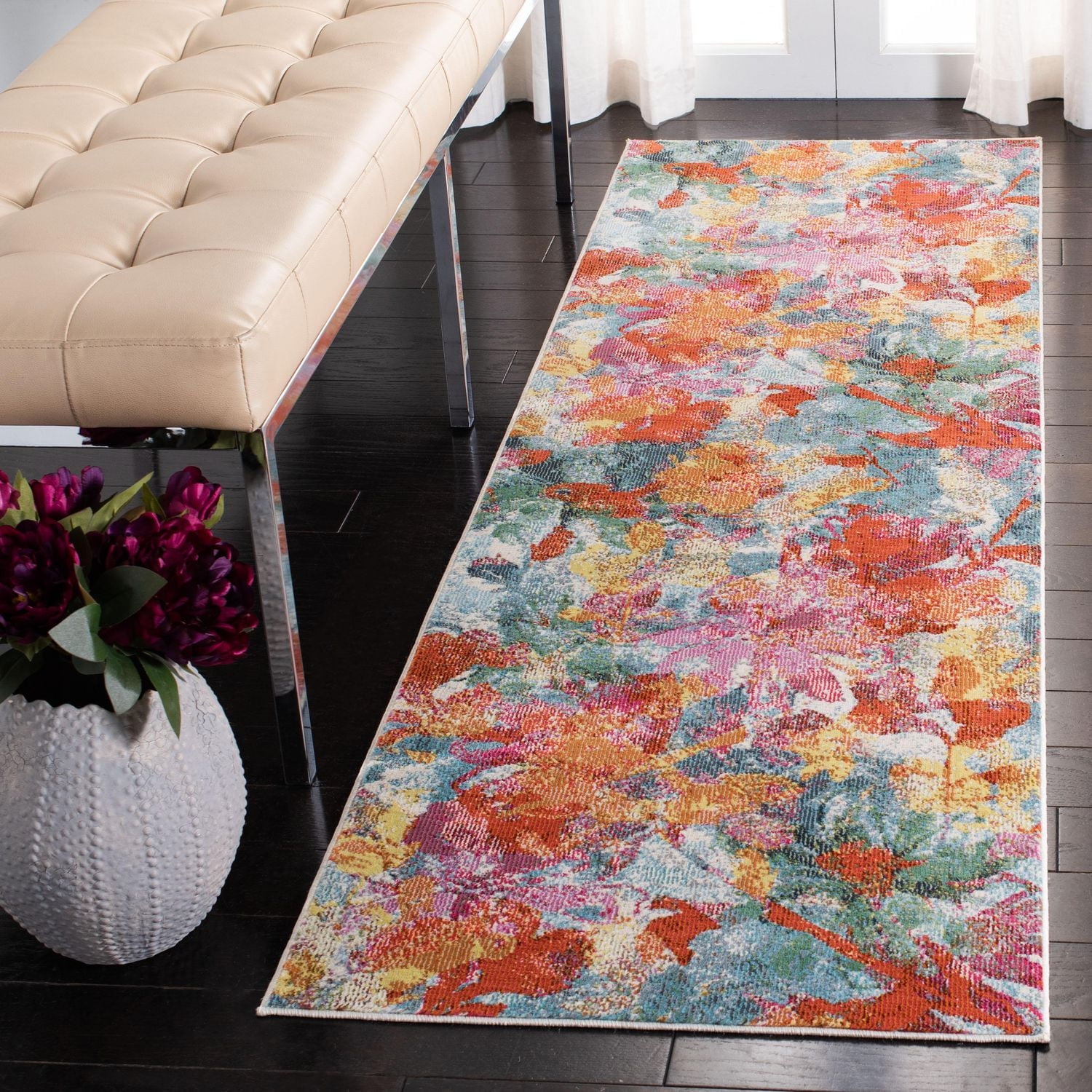 Click here for Safavieh Lillian Duncan Abstract Floral Area Rug 2... prices