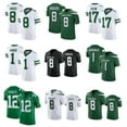 Aaron Rodgers Jetes Football Jersey New Yorks Garrett Zach Wilson Ahmad ...
