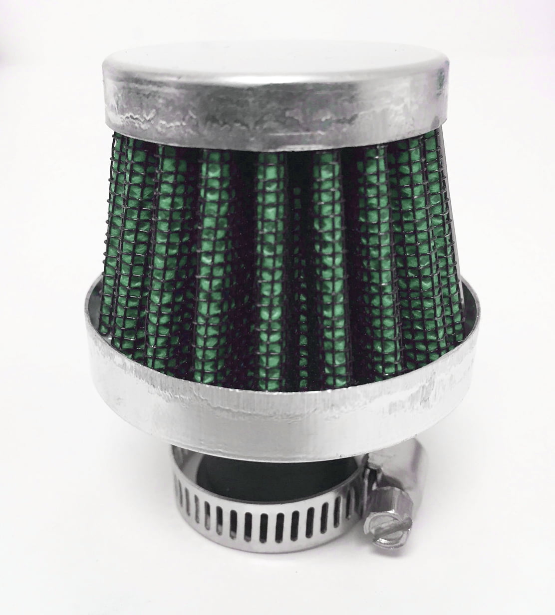 Green 18mm Mini Air Intake Crankcase Breather Filter Valve Cover Tank ...