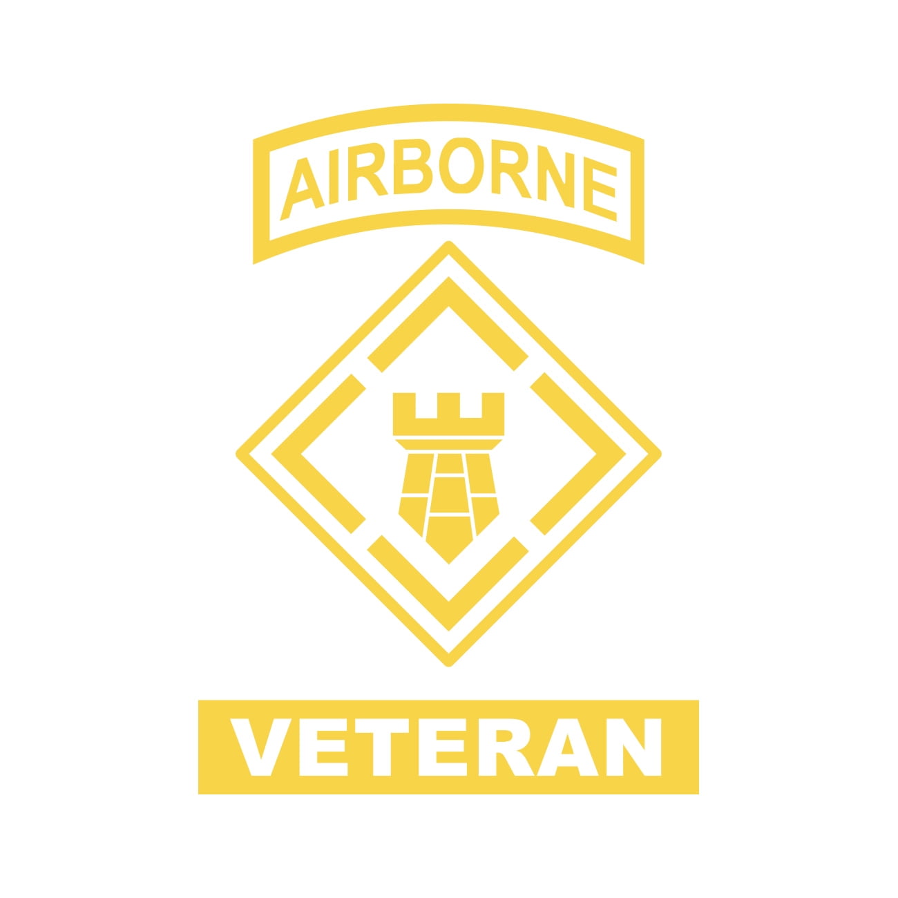 20th Engineer Brigade Veteran Sticker Decal Die Cut - Self Adhesive ...