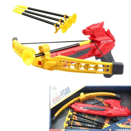 Bow and Arrow Archery Set Toy Suction Practical Parent-Child ...