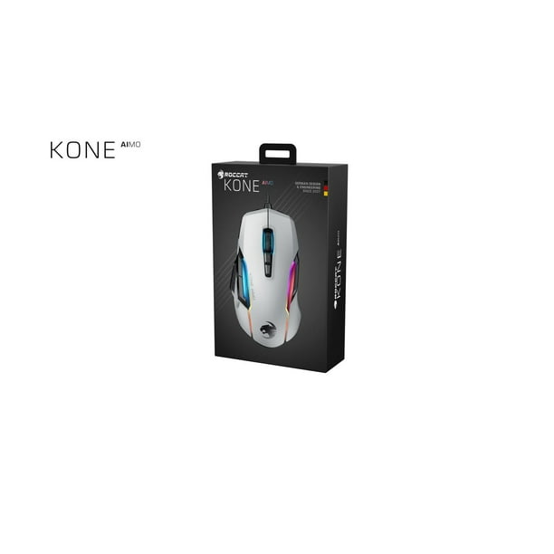ROCCAT Kone AIMO RGB Gaming Mouse White - Walmart.ca