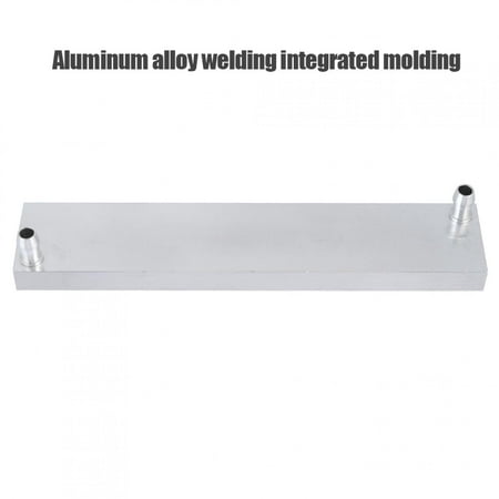 LHCER Aluminum Alloy Liquid Cooler Block Water Cooling Block, Water ...