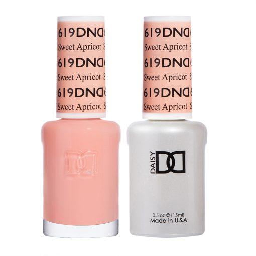 DND 619 Sweet Apricot Gel & Matching Polish Set - DND Gel & Lacquer ...
