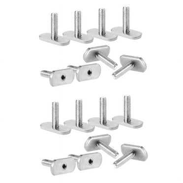 Pmsanzay 2 Pack M8 Heavy-Duty Full Stainless Steel Eye Bolt Eyelet ...