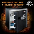 SentrySafe SFW123CS Fire-Resistant Safe and Waterproof Safe with Dial ...