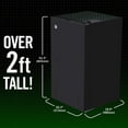 XBOX Series X 3.2 Cu Ft Gaming Fridge Matte Black with Internal Green ...