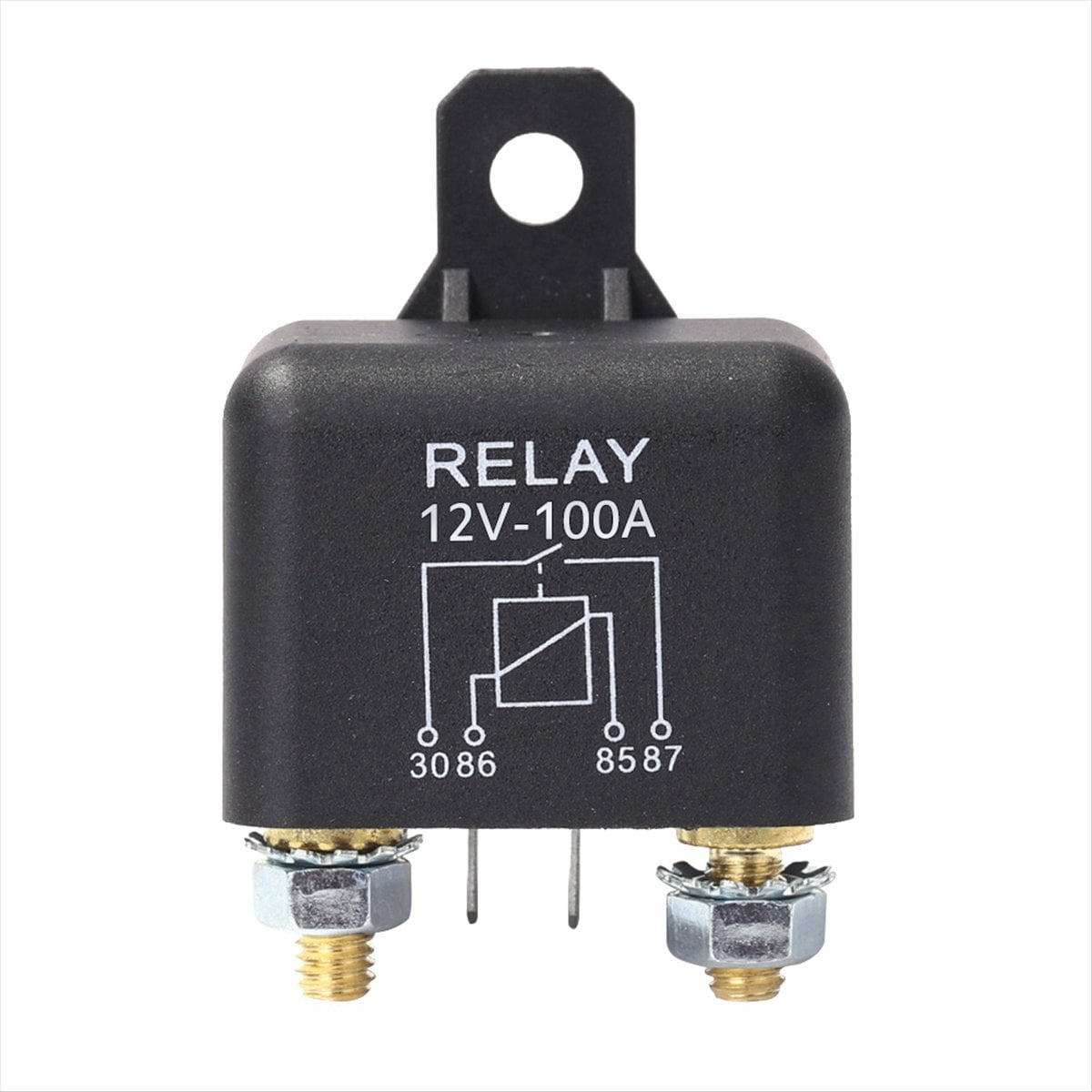 Relé Automotriz de Motor de Camión de Coche 12V 100A Reemplazo de Relés ...