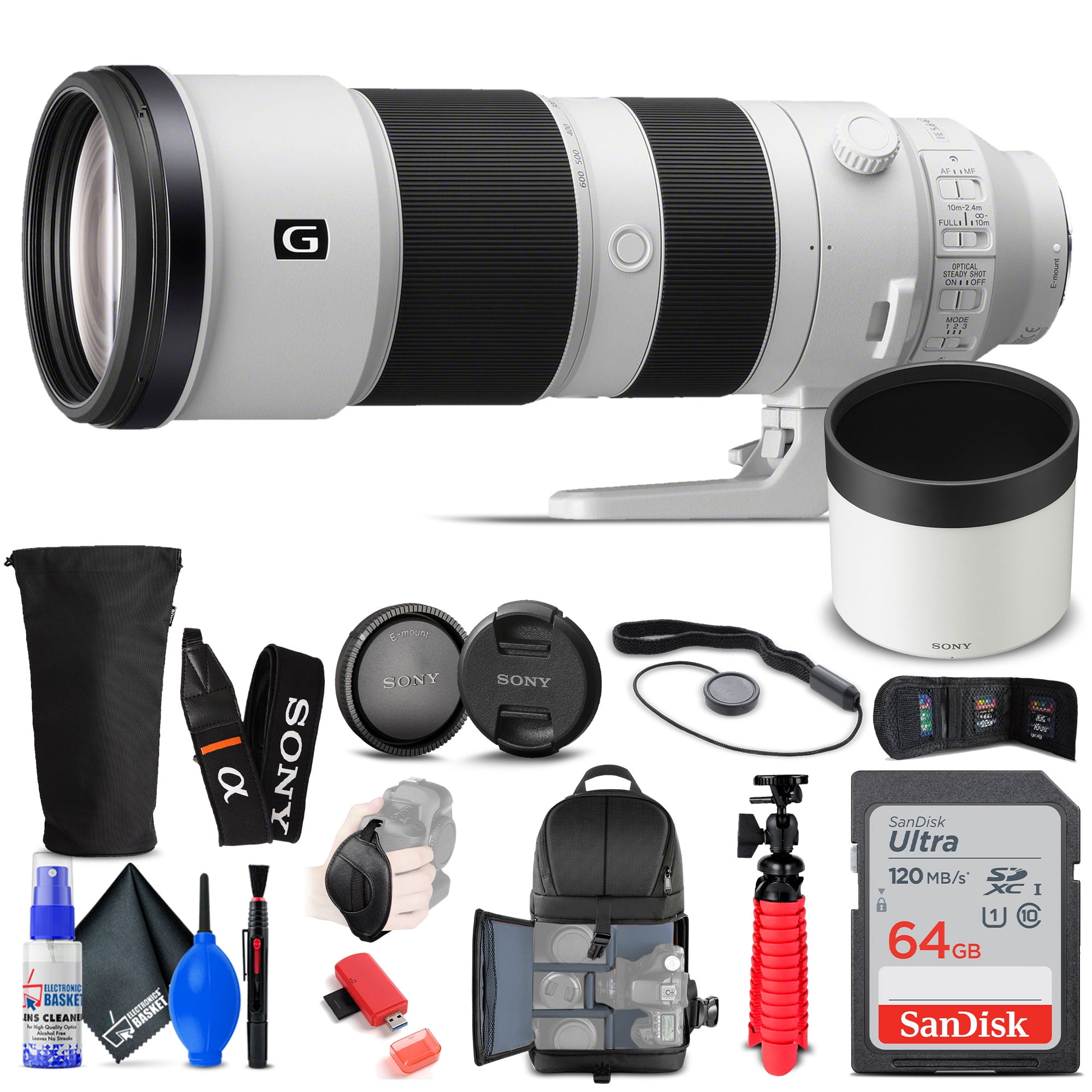 Click here for Sony Fe 200-600mm F/5.6-6.3 G Oss Lens + Backpack... prices