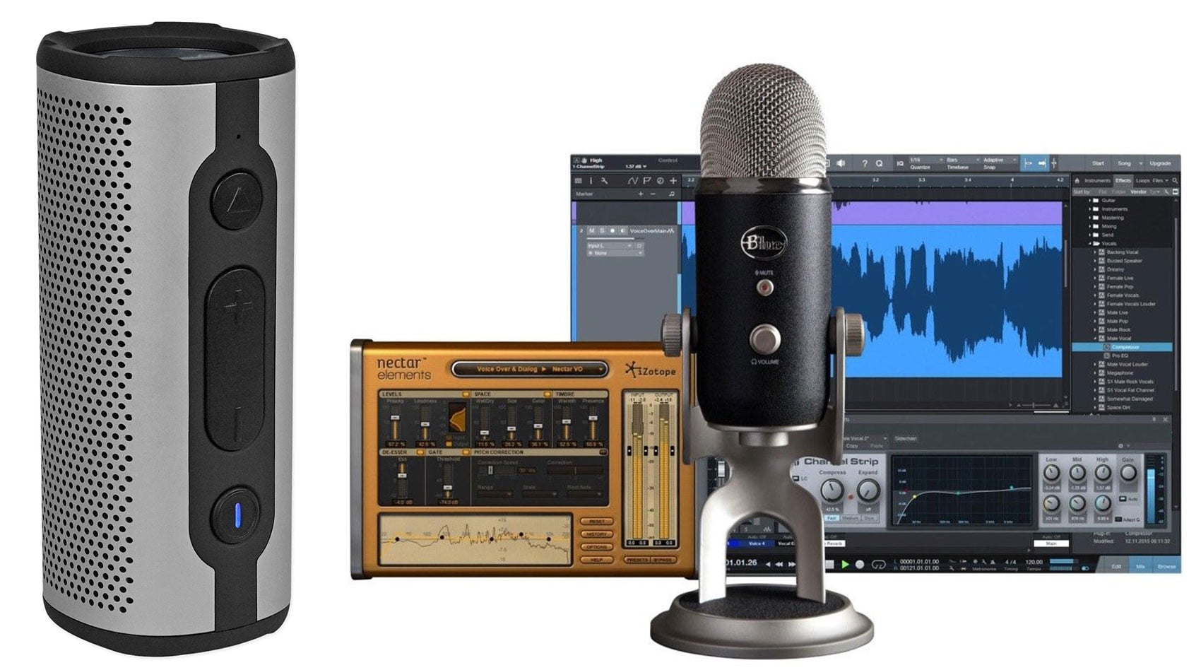 Blue Yeti Pro Studio USB Recording Microphone+AudioPhile Grade ...