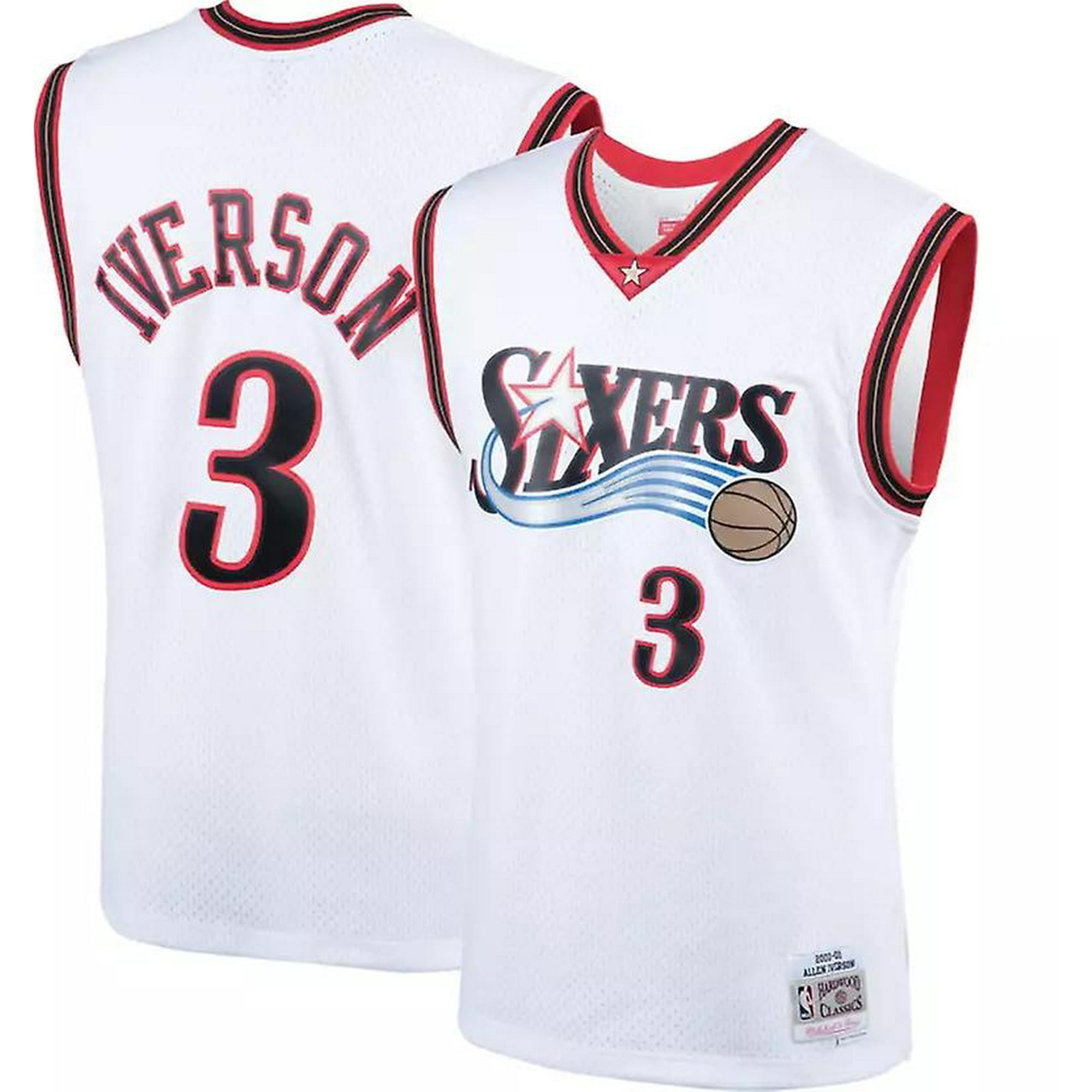 Click here for Yizuba Allen Iverson #3 Retro Basketball Jersey Me... prices