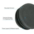 Uxcell Plastic Tubing End Caps, Round Hole Plug Insert for Round Iron ...