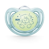 NUK Airflow Glow-in-the-Dark Pacifiers, 6-18 Months, 2-Pack - Walmart.com