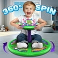 beefunni Dinosaur Sit and Spin Toy, LED Lights and Music, Gift for ...