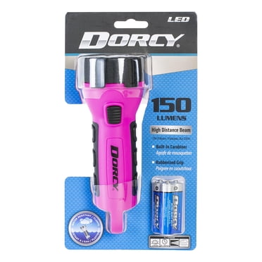 Dorcy 55 Lumen Floating Waterproof LED Flashlight with Carabineer Clip ...