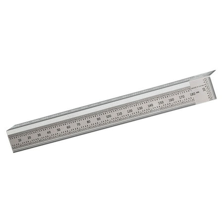 Right Angle Line Ruler, T Type Hole Rulers Bend Resistant 180mm Precise ...