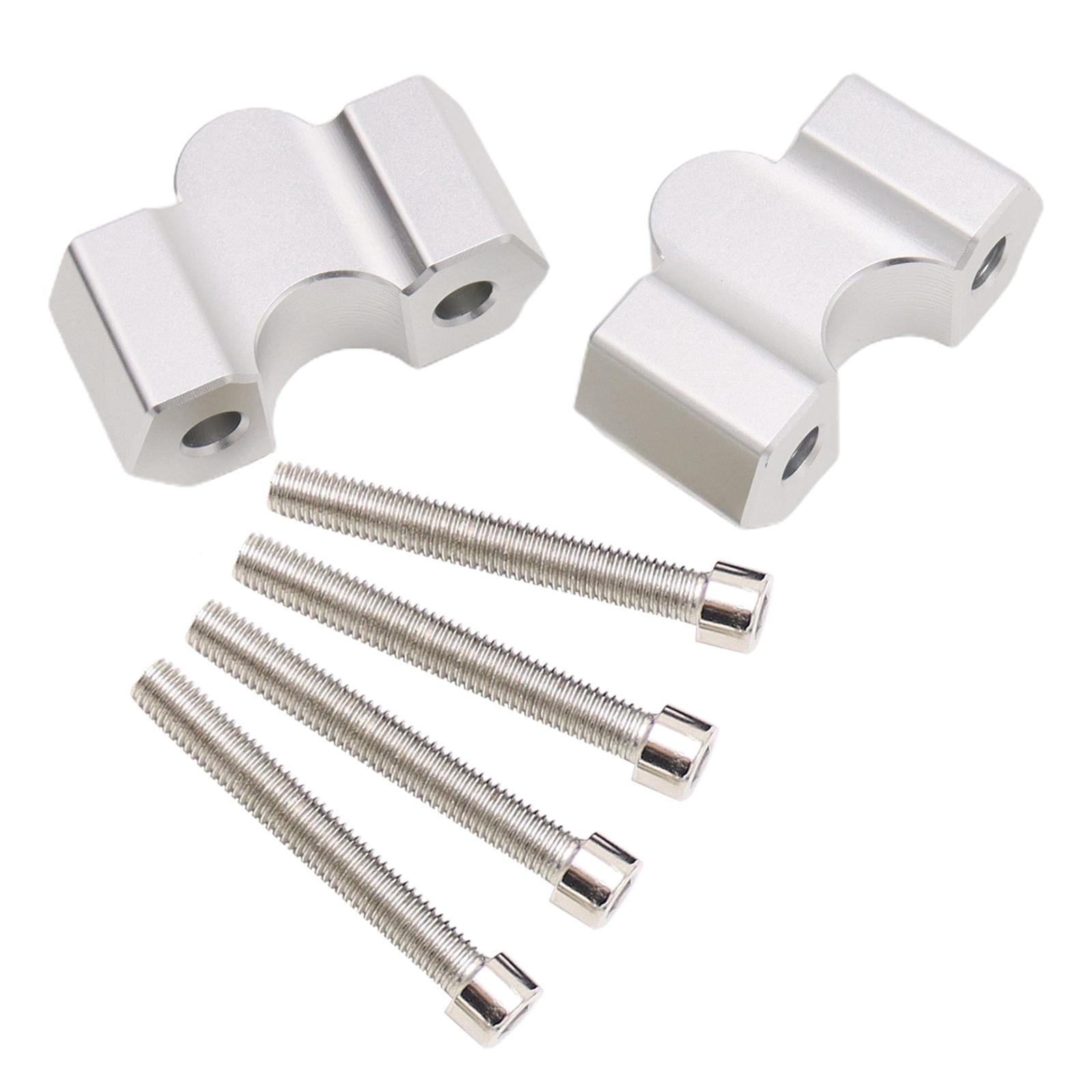 Motorcycle Handlebar Riser, 1 Pair of CNC Aluminum Motorcycle Riser ...