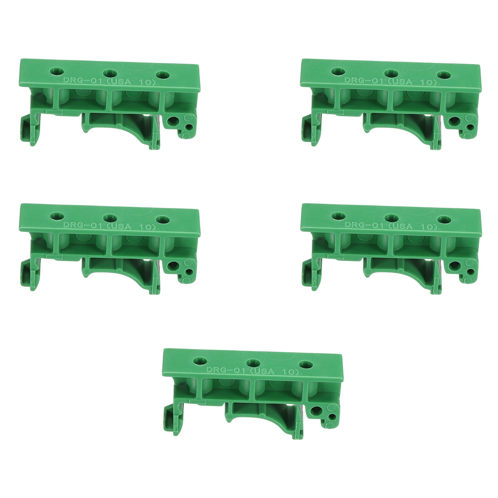 Uxcell PCB DIN Rail Mounting Bracket Carrier Clips, for 35mm DIN Rail ...
