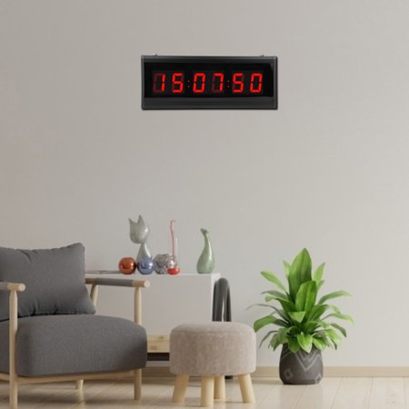 Clocks, 100-240V Digital Clock, Multifunction Large Clear Display Clock ...