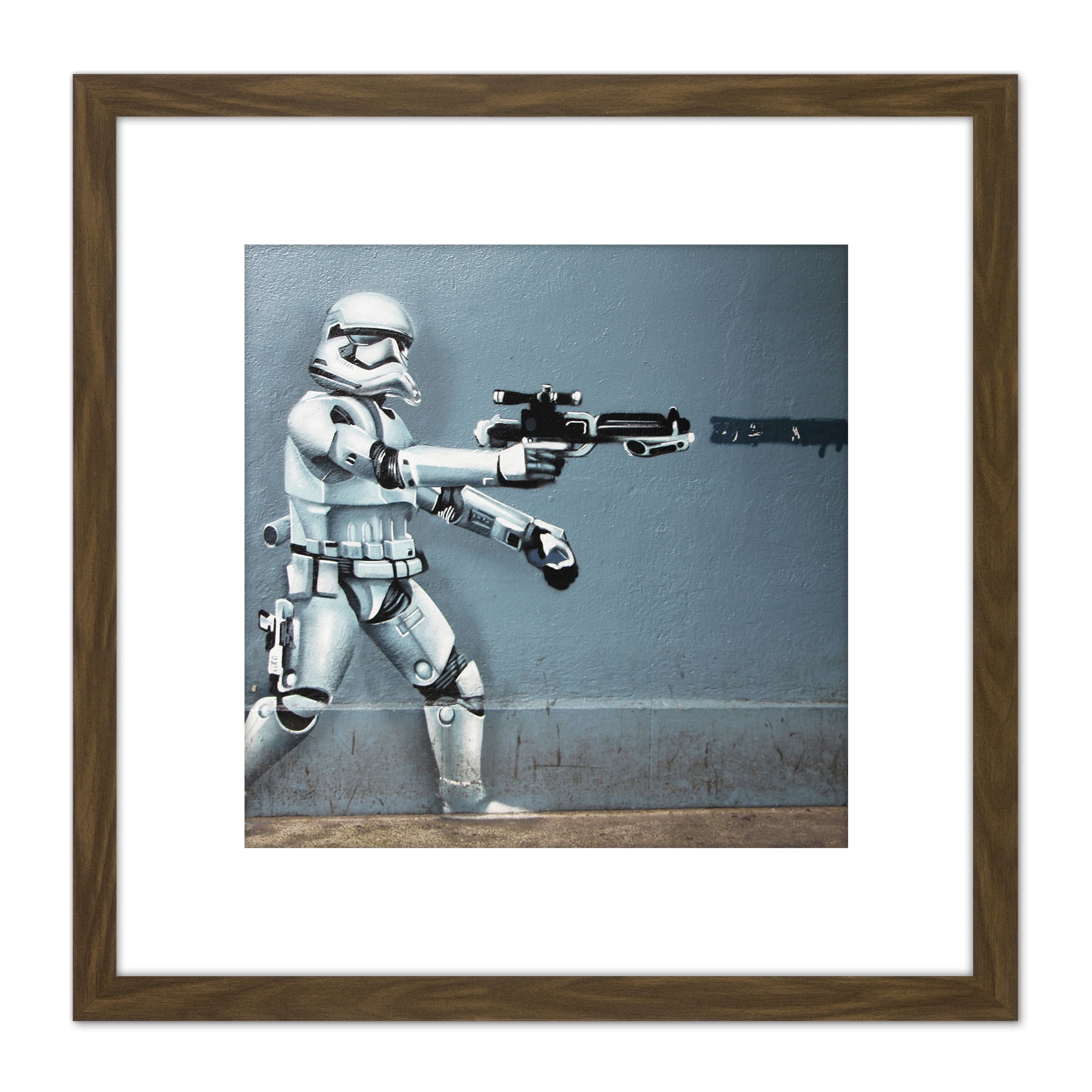 Apoptosical Star Wars Stormtrooper Graffiti Mexico Photograph 8X8 Inch ...